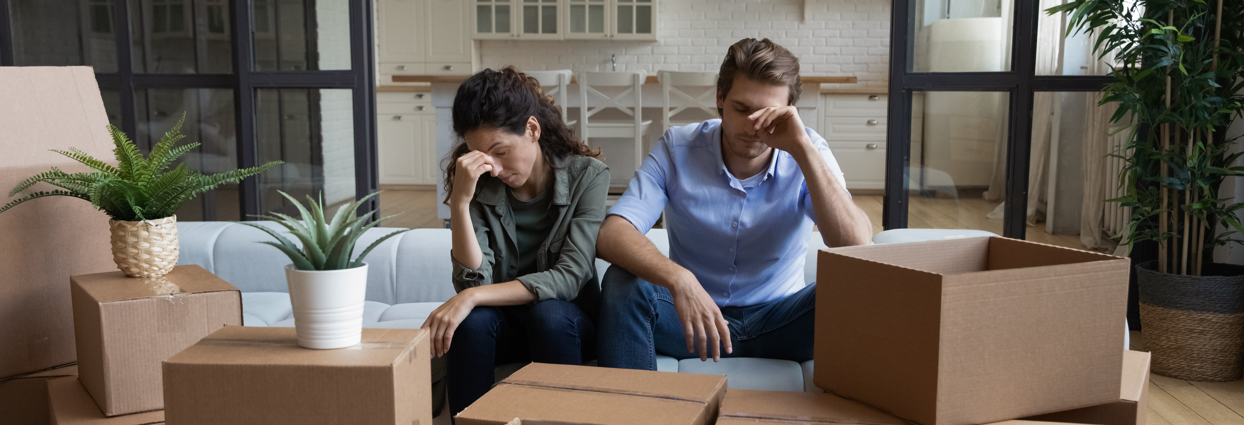 What is the process for dividing household items?